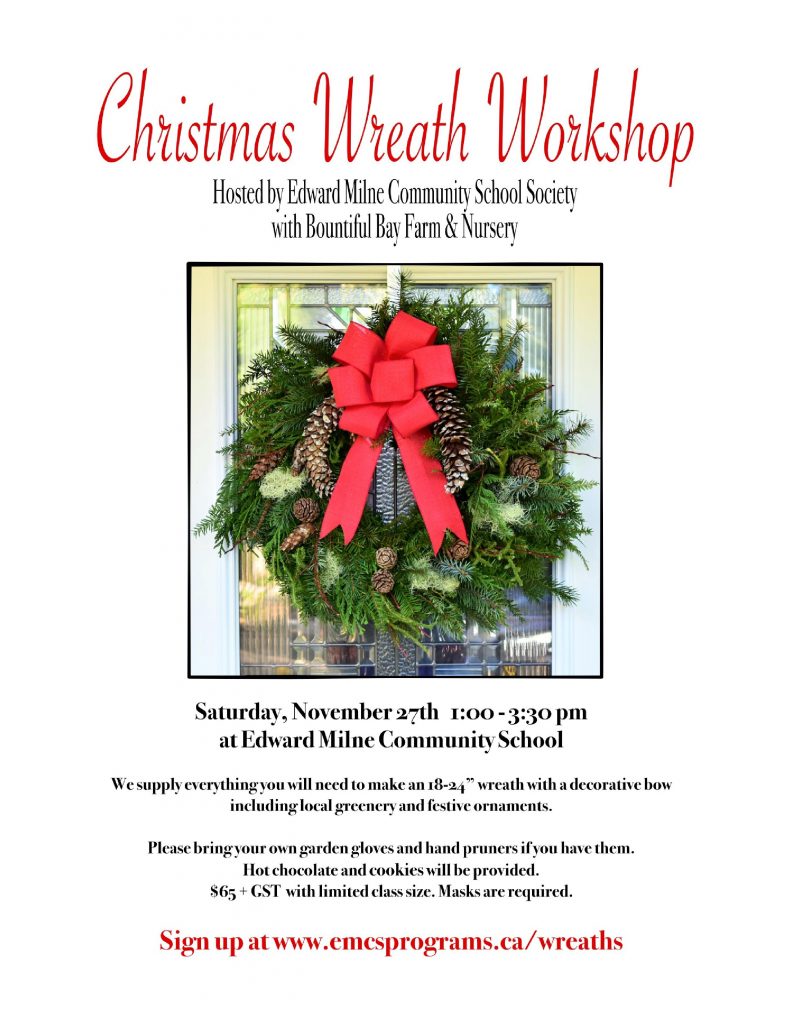 wreath flyer | Edward Milne